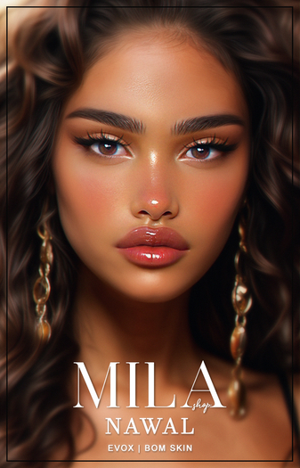 Second Life Marketplace - .MILA. Nawal Skin [Brownie] LELUTKA EVOX